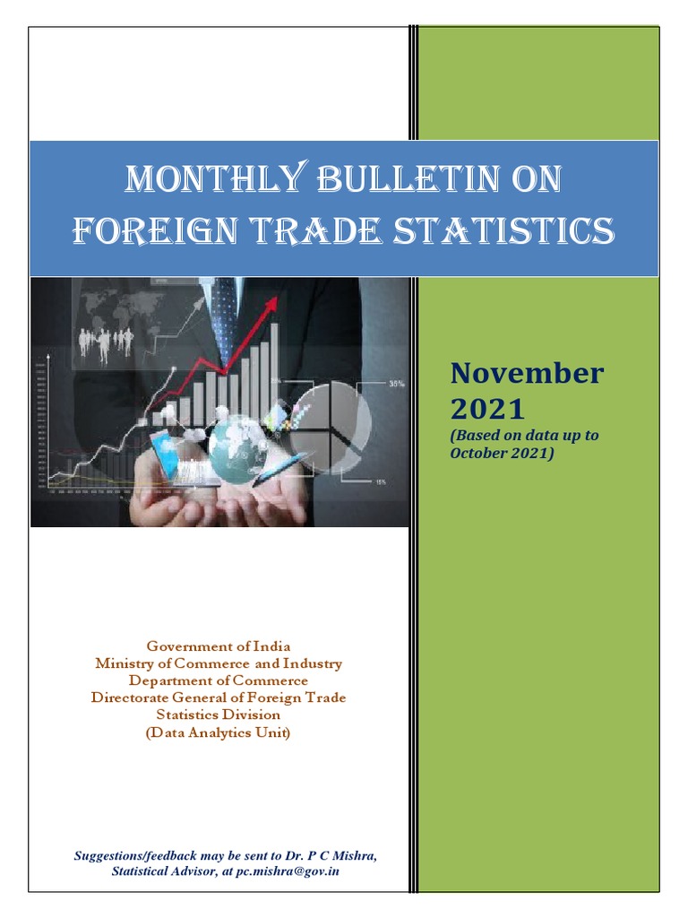 November 2021 Foreign Trade Bulletin | PDF | Trade | Petroleum
