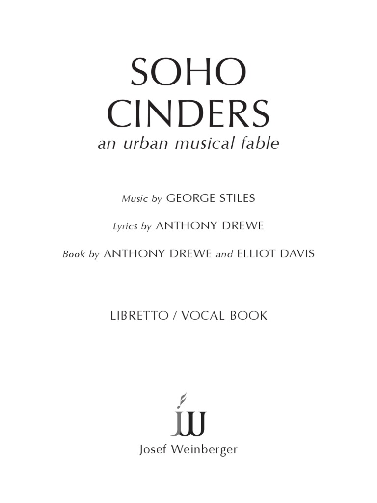 Soho Cinders - Libvb (JW) - Unsecured | PDF