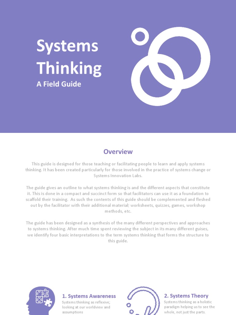 Systems Thinking Guide | PDF | Conceptual Model | Systems Theory