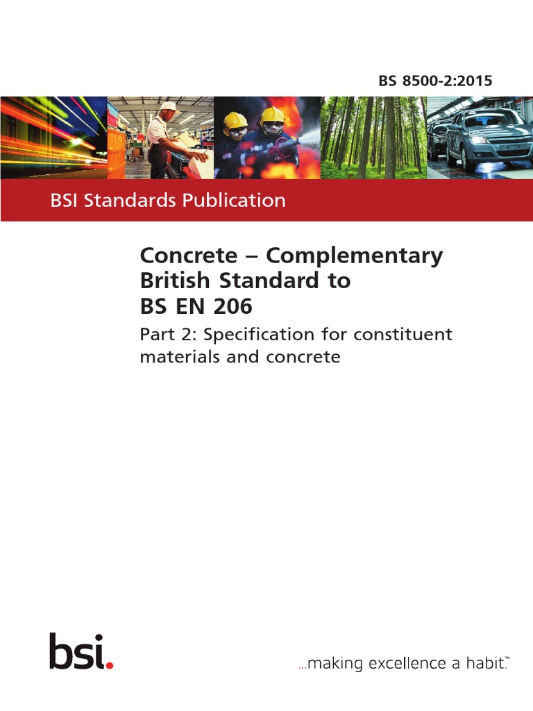 BS 8500 | PDF | Concrete | Construction Aggregate