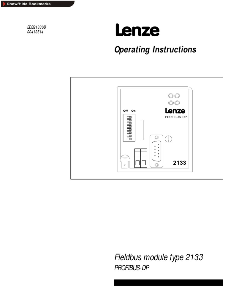 BA Fieldbus Module Type 2133 Profibus-DP en | PDF | Safety | Electrical ...