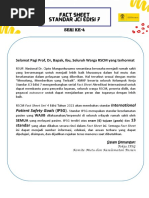 Kelompok Sasaran Keselamatan Pasien (SKP 2025) | PDF