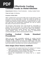 SOP For Receiving of Food and Raw Materials in Kitchen | PDF | Foods ...