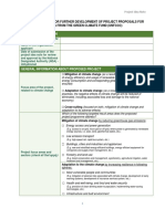 GCF Concept Note Template | PDF | Climate Change Mitigation ...