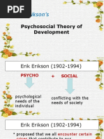 Understanding Erikson's 8 Stages | PDF | Psychology | Behavioural Sciences