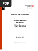 AHA ACLS Megacode Scenarios | PDF | Cardiopulmonary Resuscitation ...