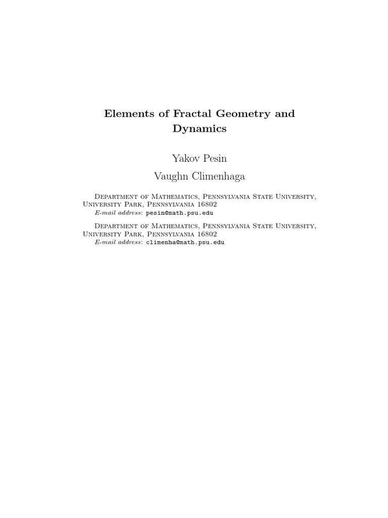 Fractals 2 | PDF | Curve | Fractal
