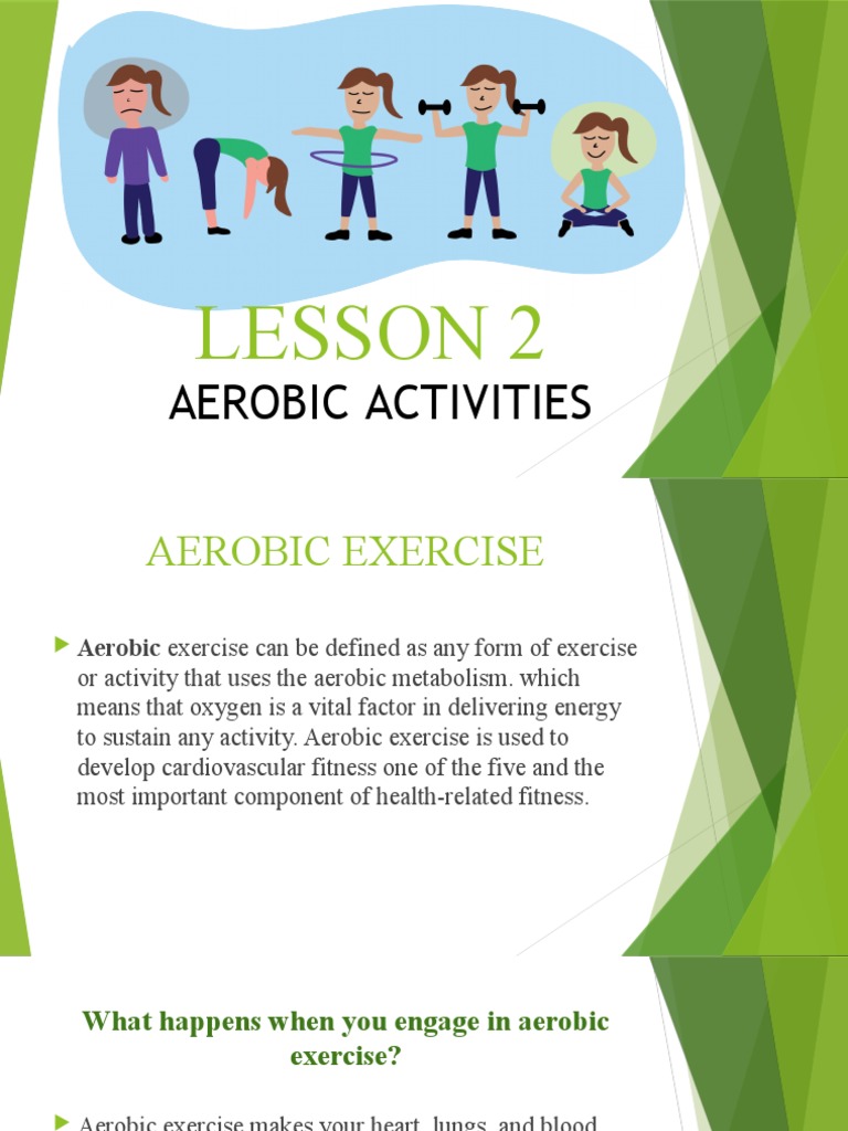 Lesson 2 Aerobic Activities Fitt Principle | PDF | Strength Training ...