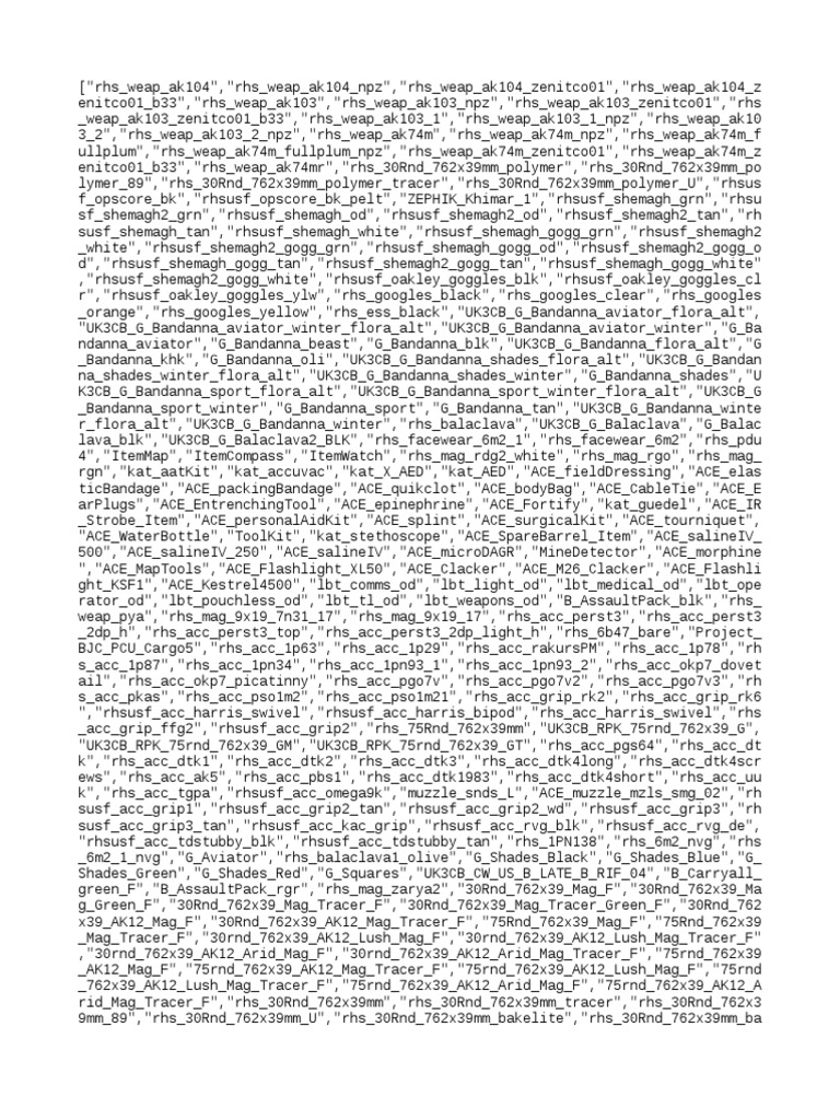 Zaslon Loadout | PDF | Blood Donation | Zoology