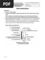 Toilet Waterproofing Procedures Guide | PDF | Plumbing | Bathroom