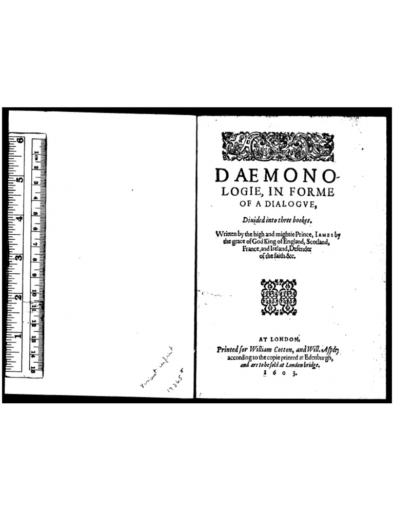 King James' Daemonologie Dialogue | PDF | Foreign Language Studies