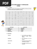 Sopa de Letra Sobre El Autoestima | PDF