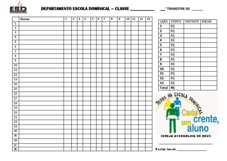 Chamada Ebd - Tia Lene | PDF