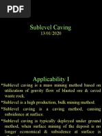 Sublevel Stoping | PDF | Mining | Drill