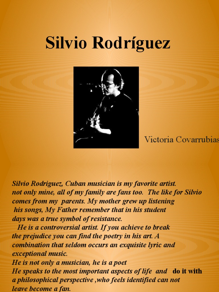 Silvio Rodríguez: Victoria Covarrubias | PDF