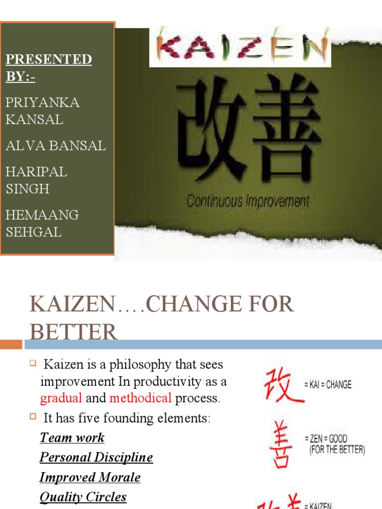 Benefits of Kaizen 3 by Group | PDF | Inventory | Lean Manufacturing