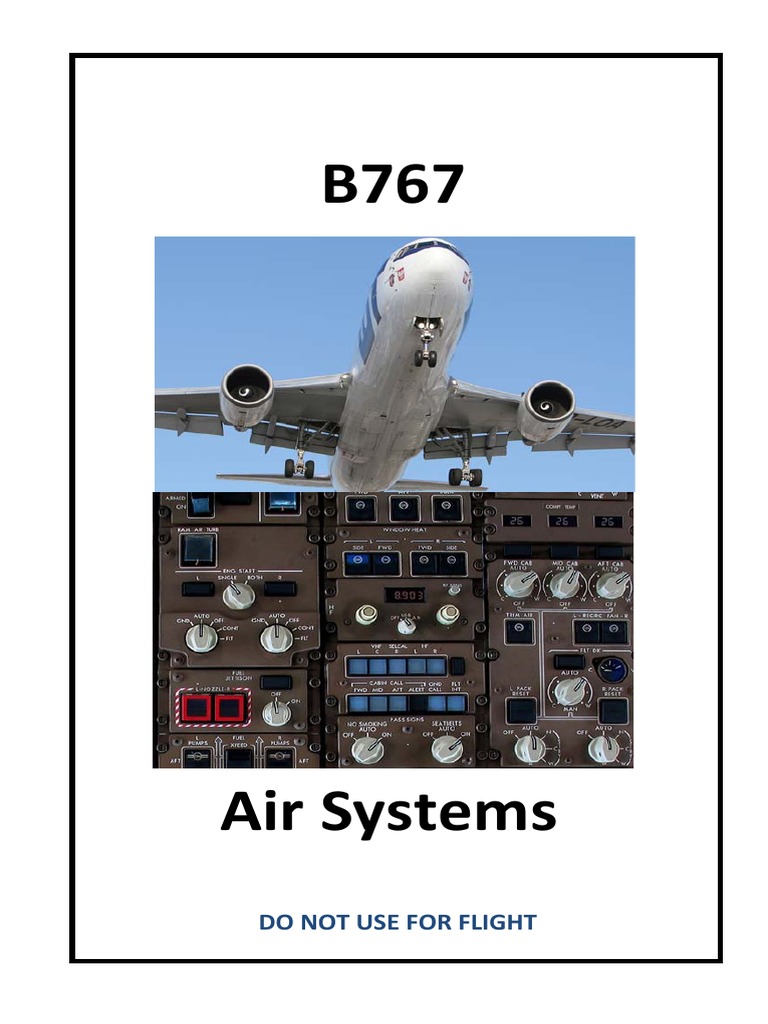 B767 Air Conditioning | PDF | Valve | Aviation