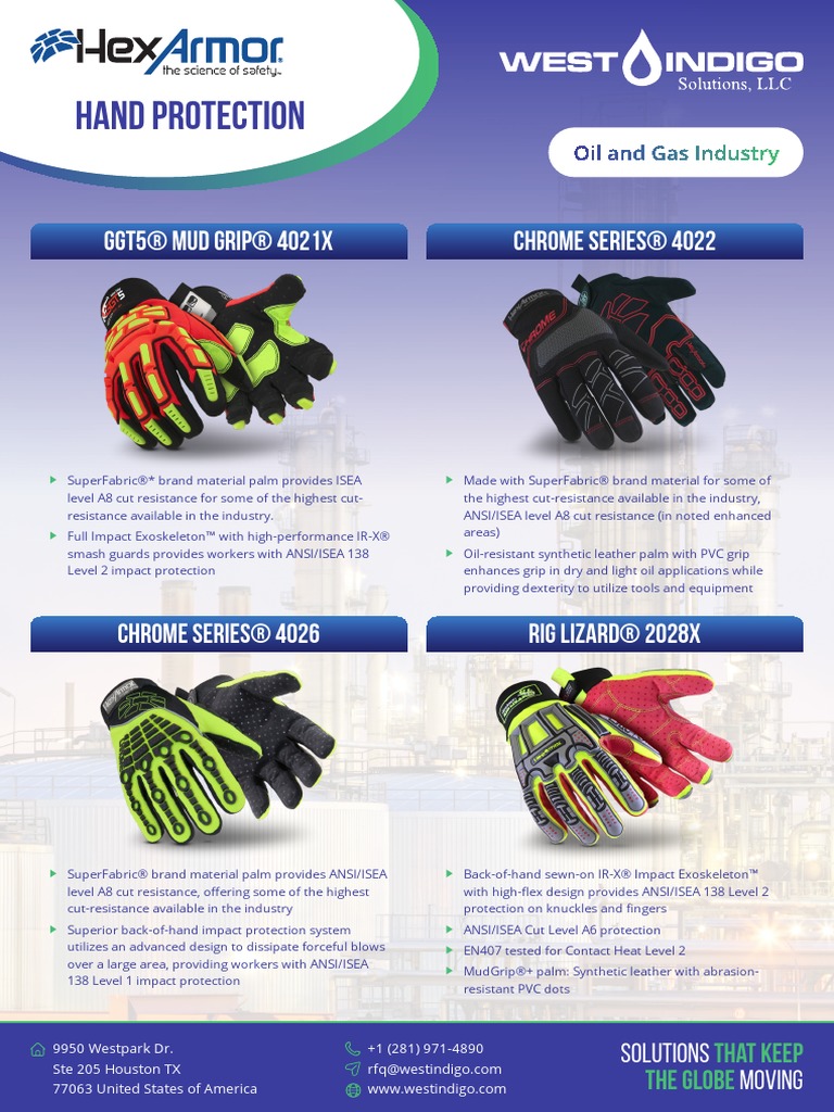 HexArmor - Hand Protection | PDF | Building Engineering | Materials