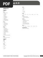 A2 Answer Key SB | PDF