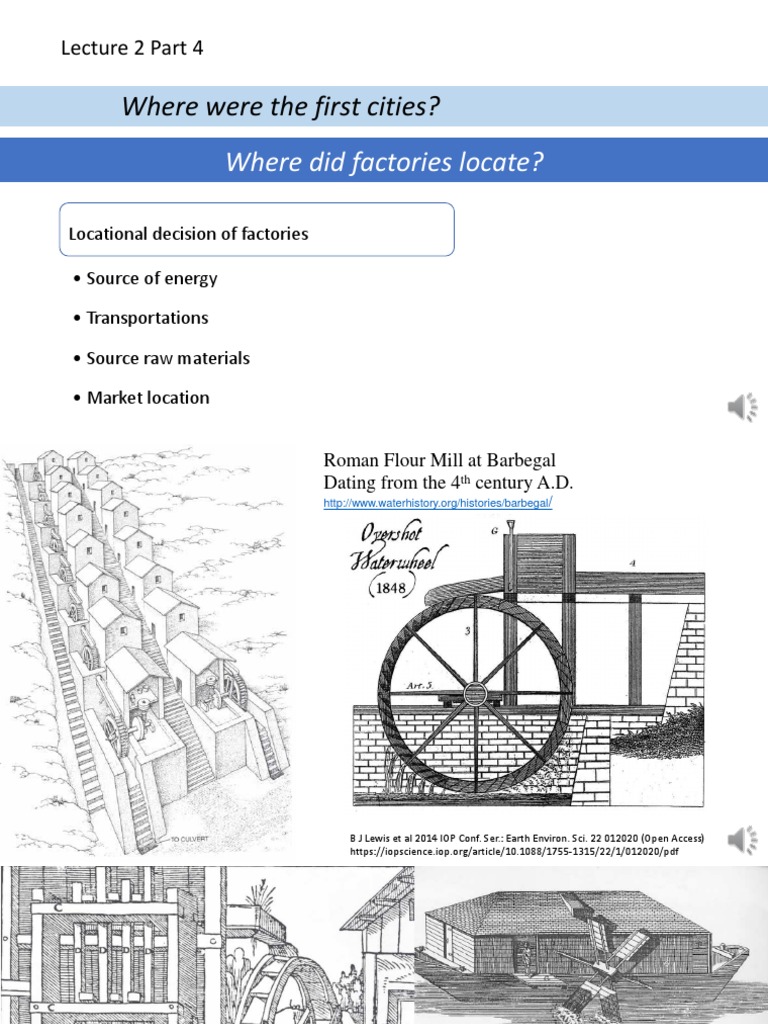 Lecture 2. Part 4. Factory Locations Slides Only | PDF | Transport ...
