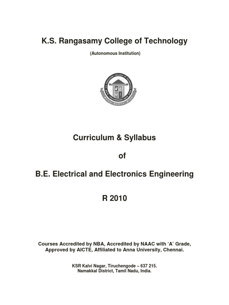 12 B.E Ee R2010 | PDF | Eigenvalues And Eigenvectors | Electrical ...