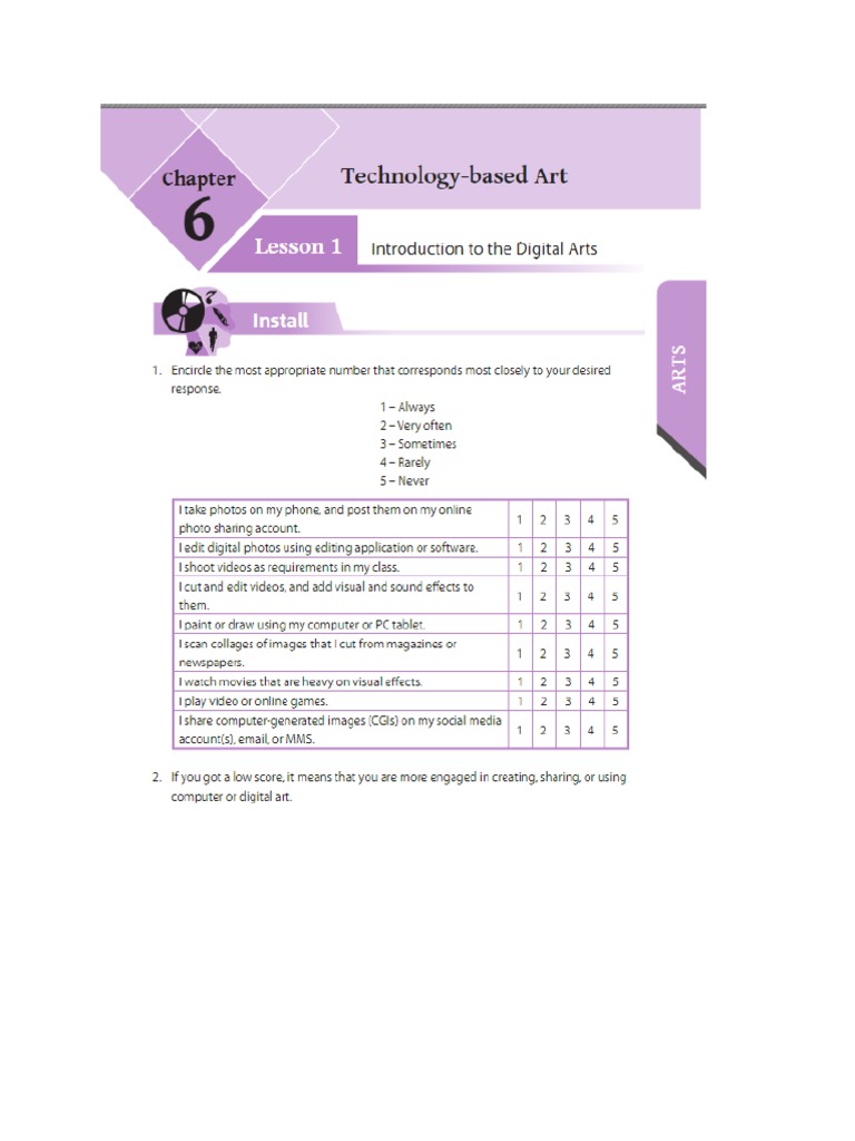 Technology Based Art | PDF
