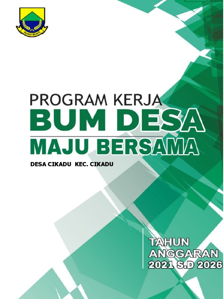Program Kerja Bumdes CKD 2022 | PDF