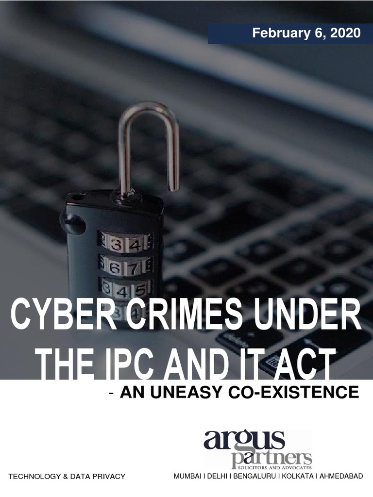Cyber Crimes Under The Ipc and It Act: - An Uneasy Co-Existence | PDF ...