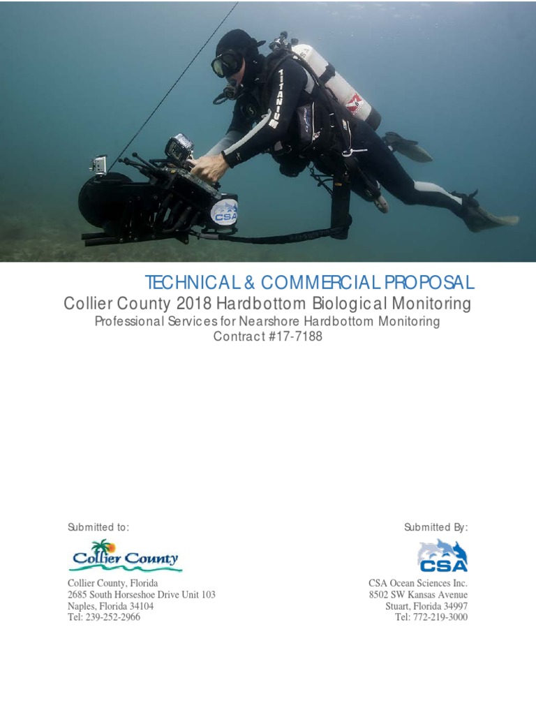 Technical & Commercial Proposal: Collier County 2018 Hardbottom ...