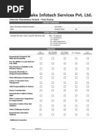 Restaurant Employee Performance Evaluation Form | PDF | Performance ...