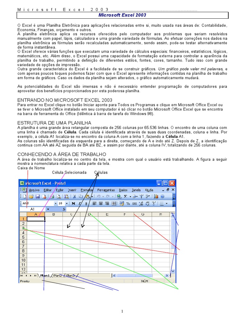 Apostila Do Excel | PDF | Microsoft Excel | Impressão