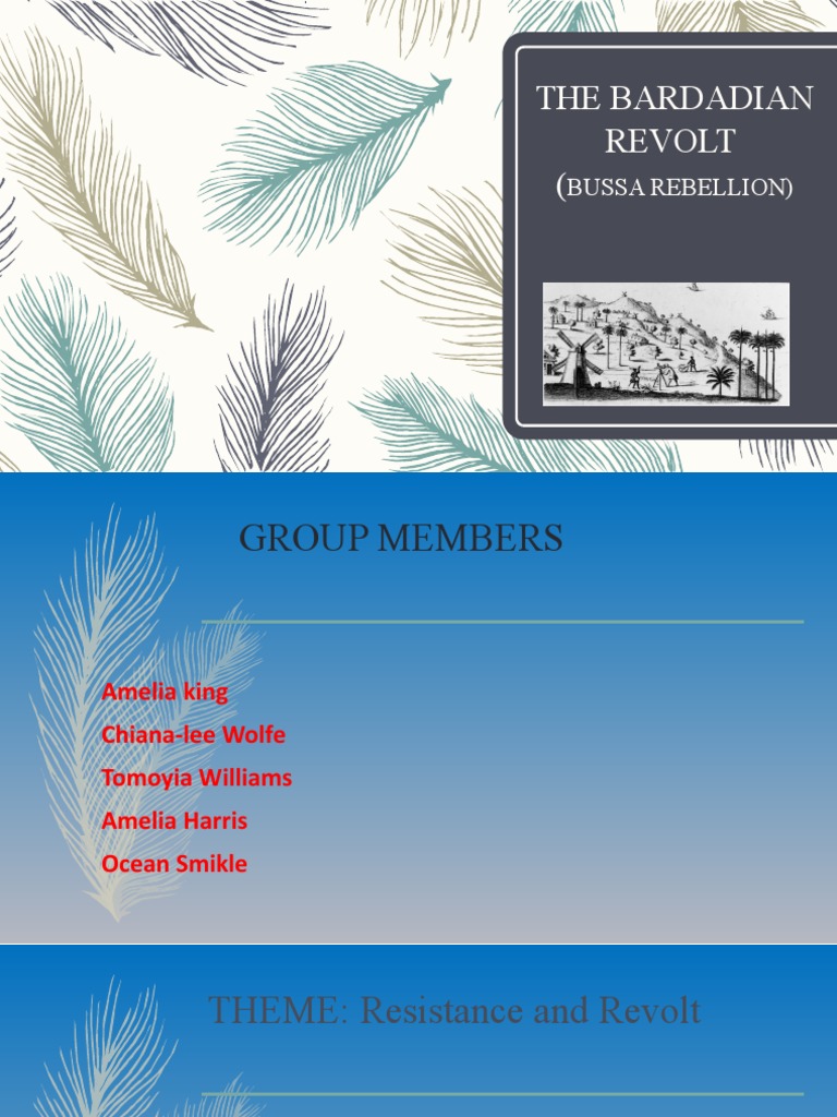 Bussa Rebellion: Causes & Impact | PDF | Slavery | Unfree Labour