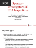 FDA BIMO Checklist | PDF | Institutional Review Board | Clinical Trial