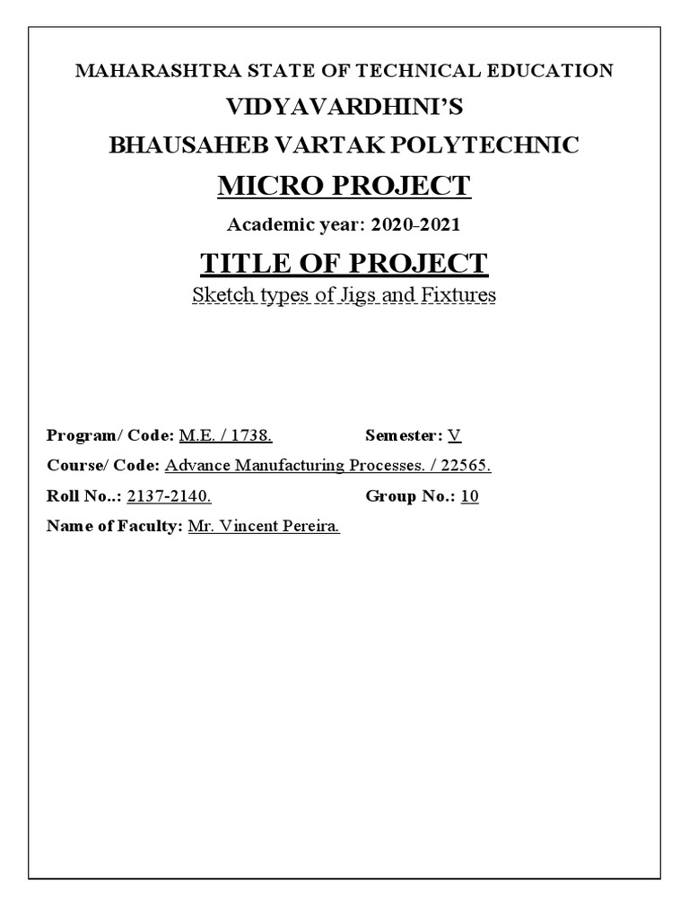 Editable Master Report (YYY.-22438) (Group No. 10) | PDF | Drill ...