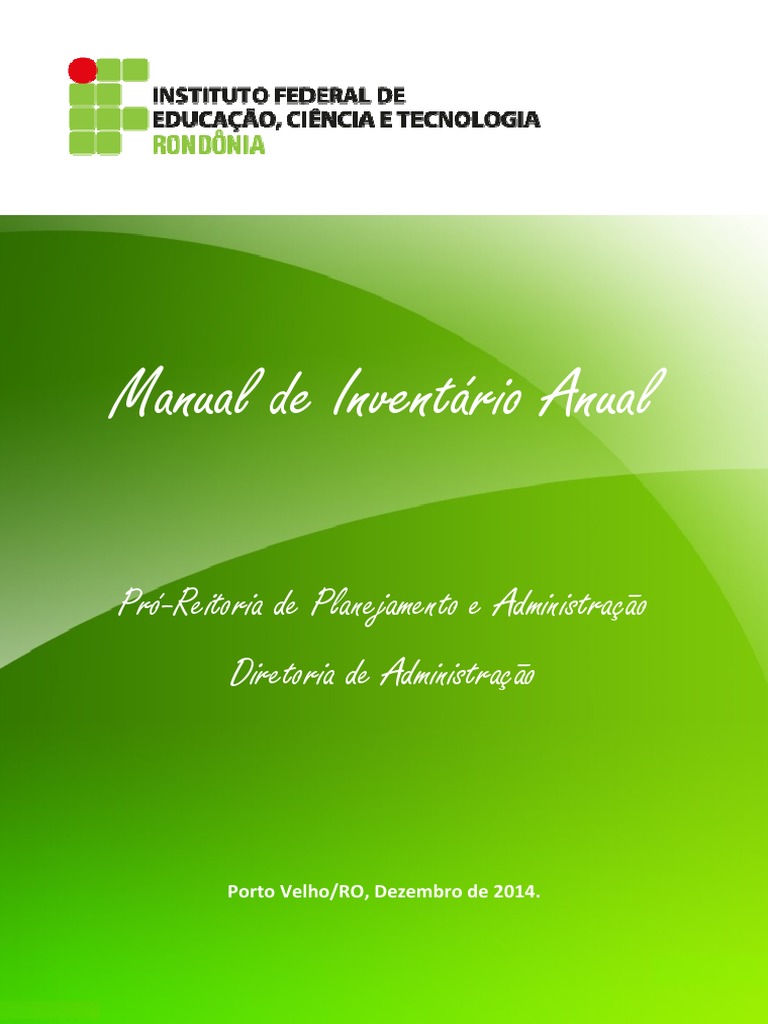 Manual de Inventario Anual | PDF | Contabilidade | Inventário
