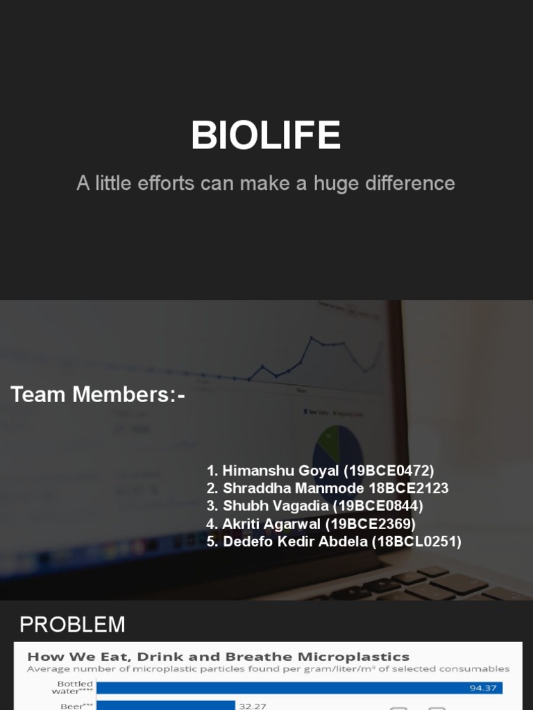 Biolife: A Little Efforts Can Make A Huge Difference | PDF | Marketing ...