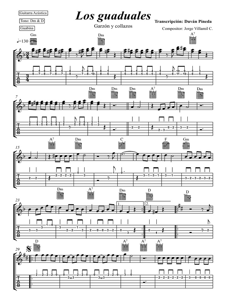 Los Guaduales Normal | PDF