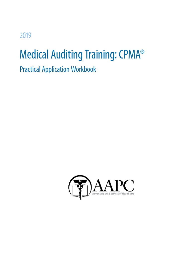 Medical Auditing Training: CPMA®: Practical Application Workbook | PDF | Surgery | Coronary ...