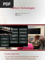 Platform Technologies | PDF | Operating System | Process (Computing)