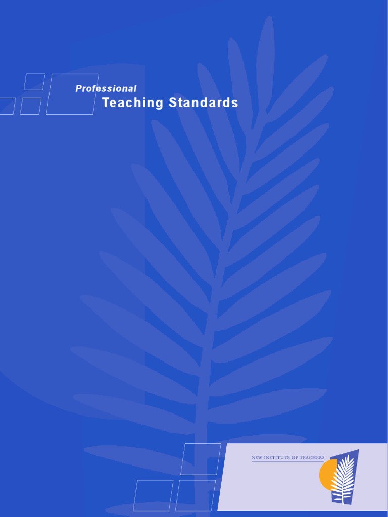 NSW Professional Teaching Standards | PDF