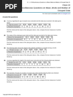 GCSE Modal Class Guide | PDF | Mode (Statistics) | Histogram