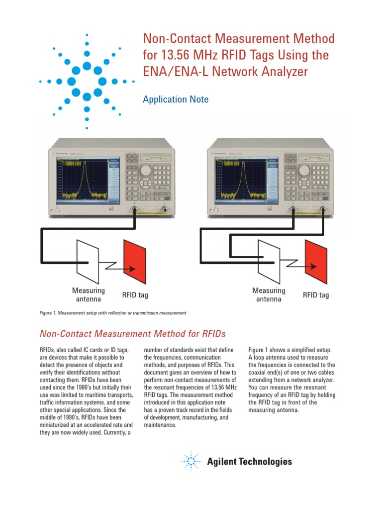 Agilent Rfid | PDF | Radio Frequency Identification | Antenna (Radio)