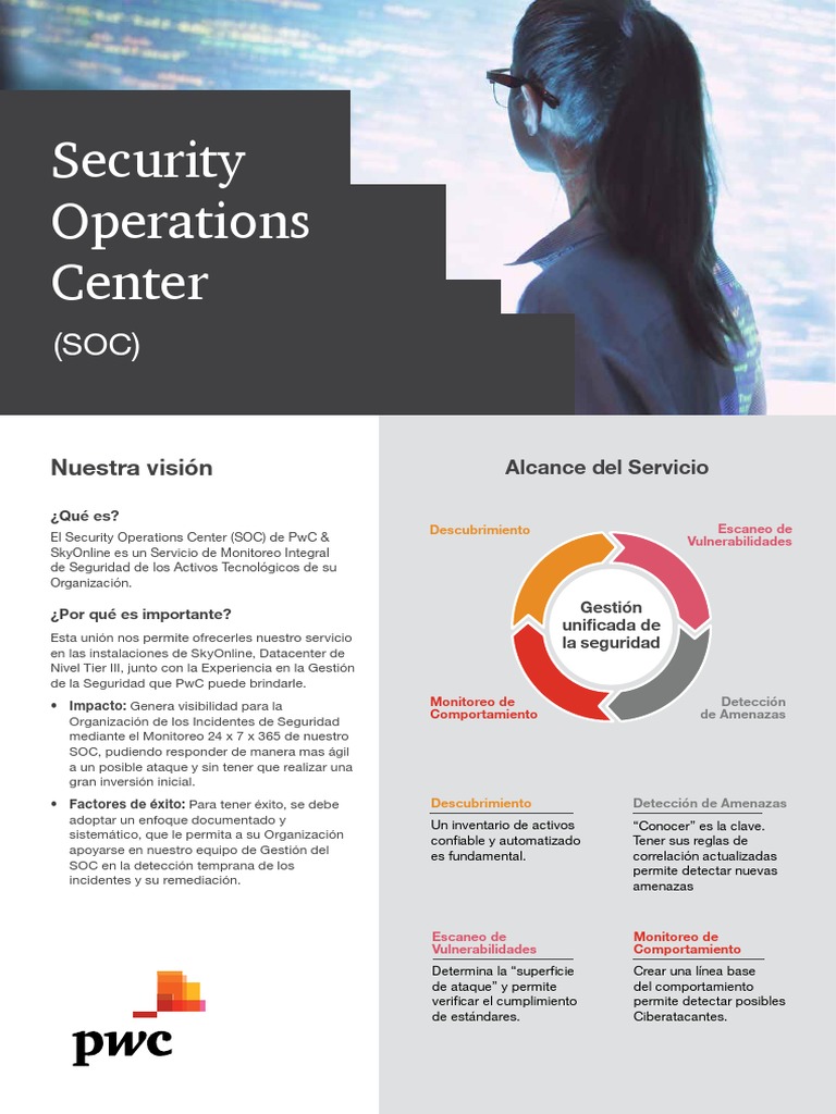 PWC SOC | PDF | La seguridad informática | Seguridad