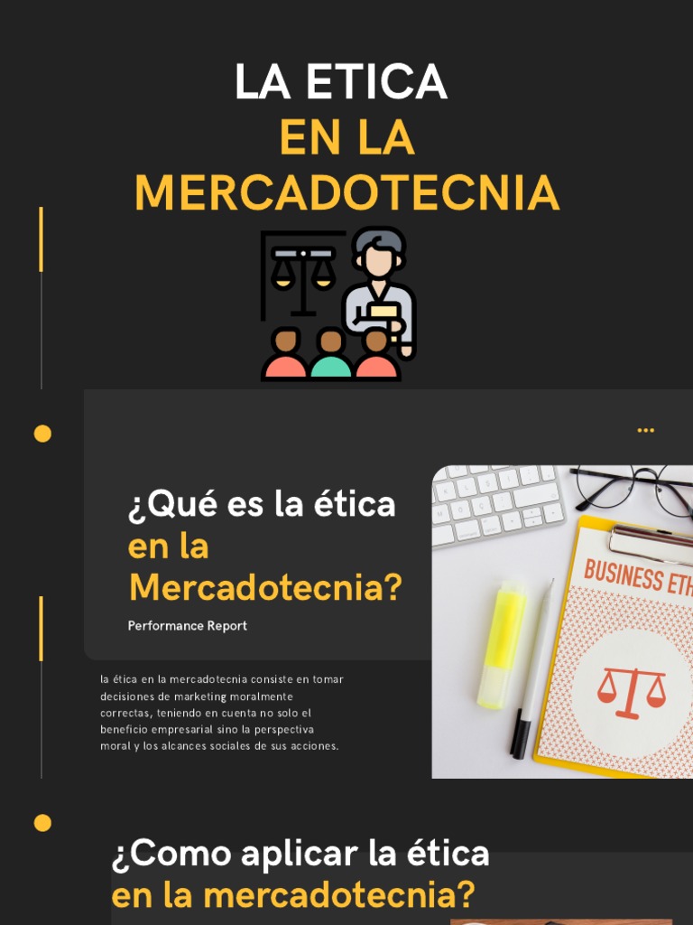 Presentacion Jeniffer Blanco Etica de La Mercadotecnia | PDF ...