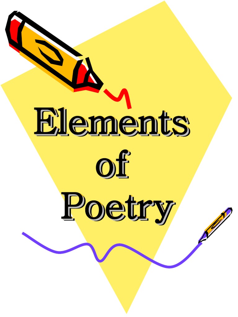 Elements of Poetry Power Point | PDF | Poetry