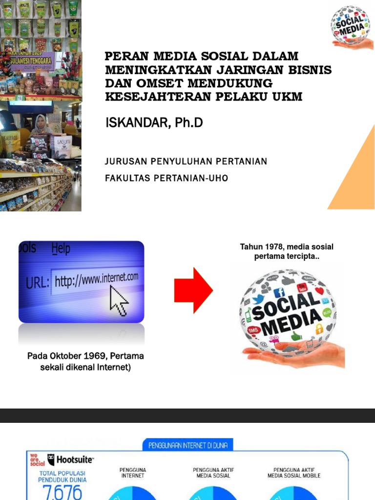 Peran Media Sosial Dalam Sistem Informasi Bisnis | PDF