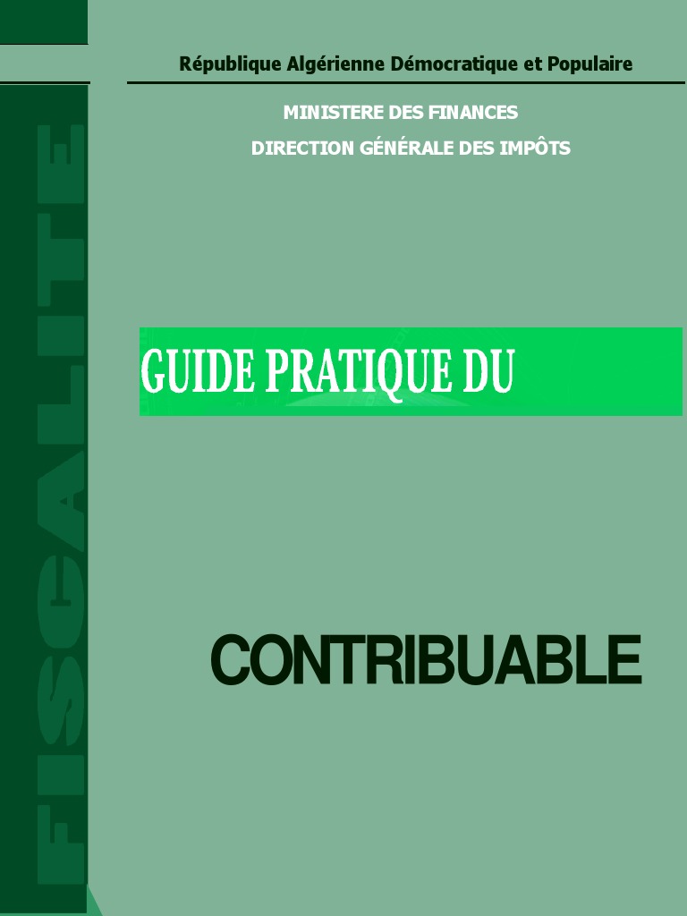 Guide Pratique Du Contribuable | PDF | Impôt sur le revenu | Impôts