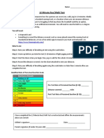 10 Meter Walk Test | PDF