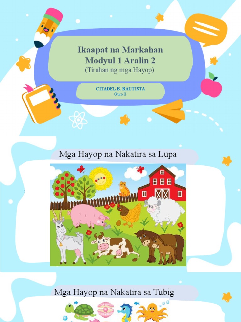 Tirahan NG Mga Hayop | PDF