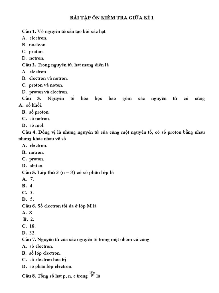 Azota Ôn KT Gi A Kì 1 | PDF